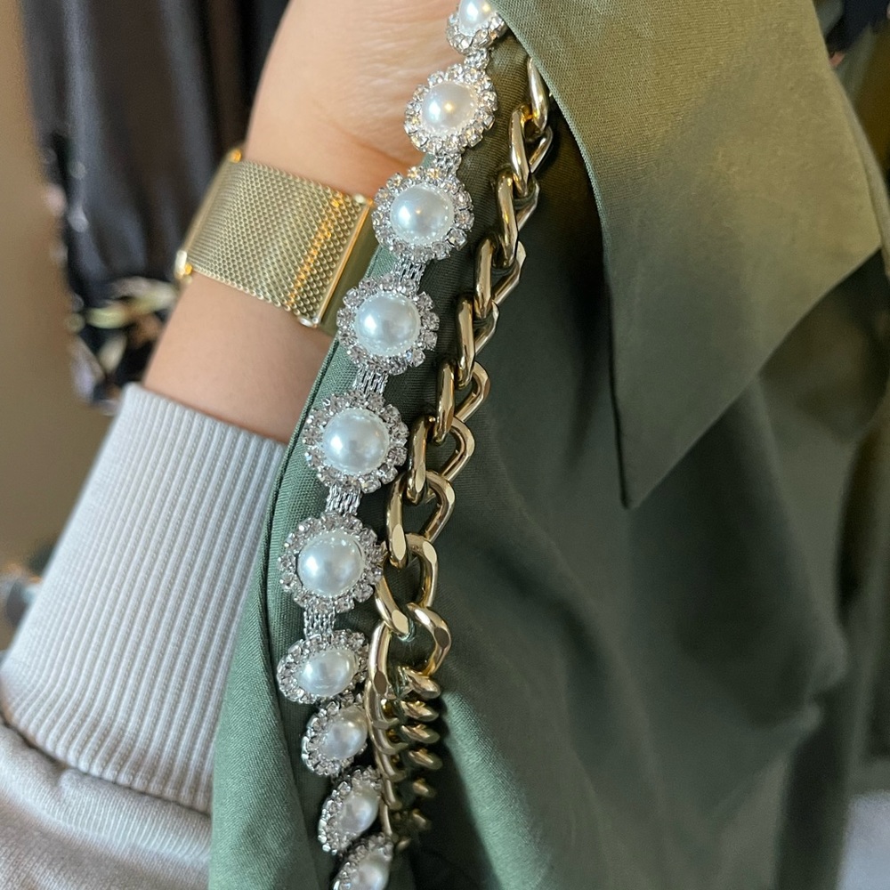 Royalty By Maluma Embellished Shirtdress - Gem